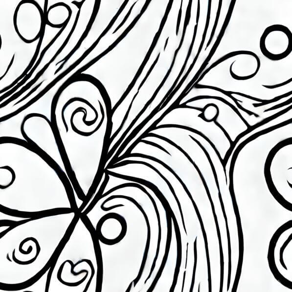 Download Intricate Hand-Drawn Art with Swirls, Flowers, and Butterflies ...
