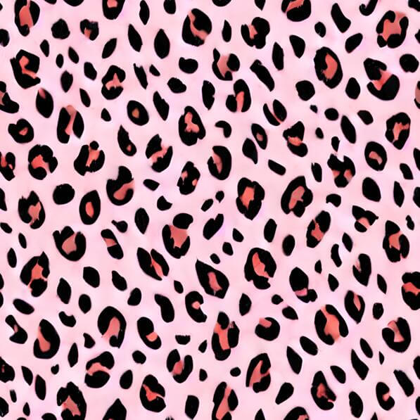 Download Pink Leopard Print Wallpaper with Black and White Spots ...