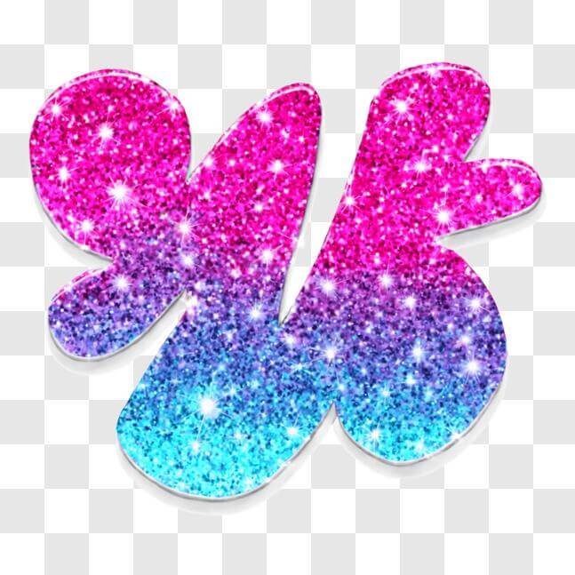 Download Glittery Letter S in Pink, Blue, and Purple PNGs Online ...