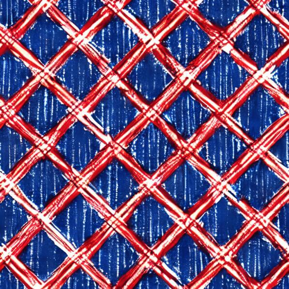 Download Red, White, and Blue Checkerboard and Polka Dot Fabric ...