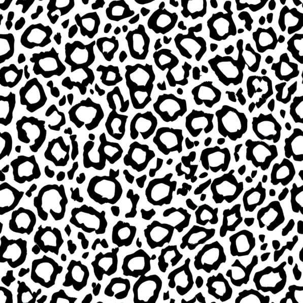 Download Black and White Leopard Spot Seamless Pattern Patterns Online ...