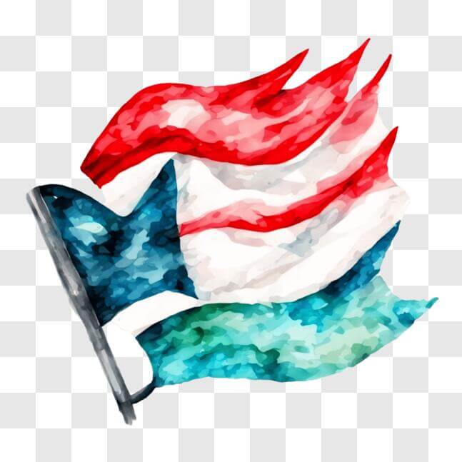 Download Puerto Rico Flag Waving in the Wind PNGs Online - Creative Fabrica