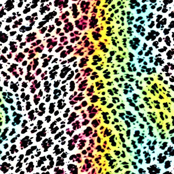 Download Colorful Leopard Print Pattern in Black and White Patterns ...