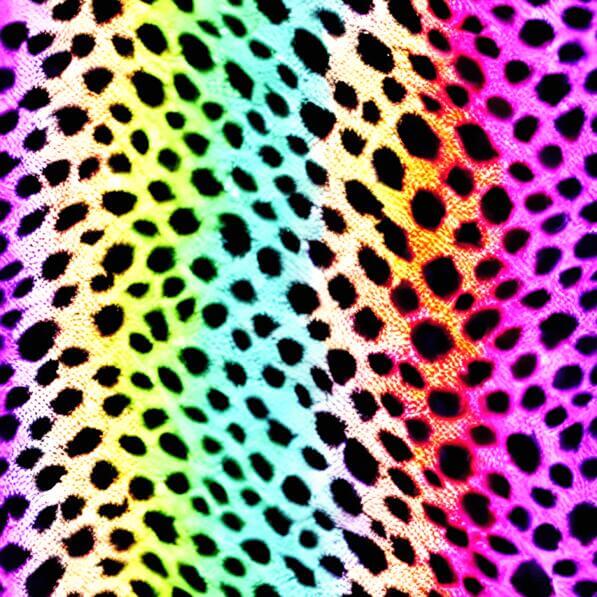 Download Colorful Leopard Print Wallpaper in Rainbow Colors Patterns ...