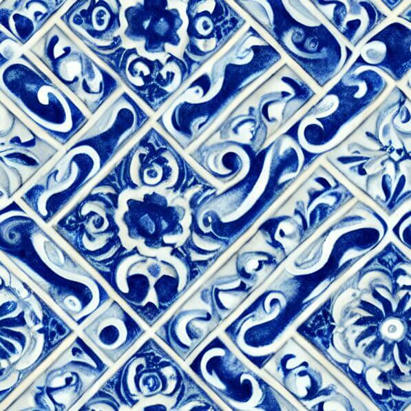 Download Vintage Dutch Colonial Tile Pattern Patterns Online - Creative ...