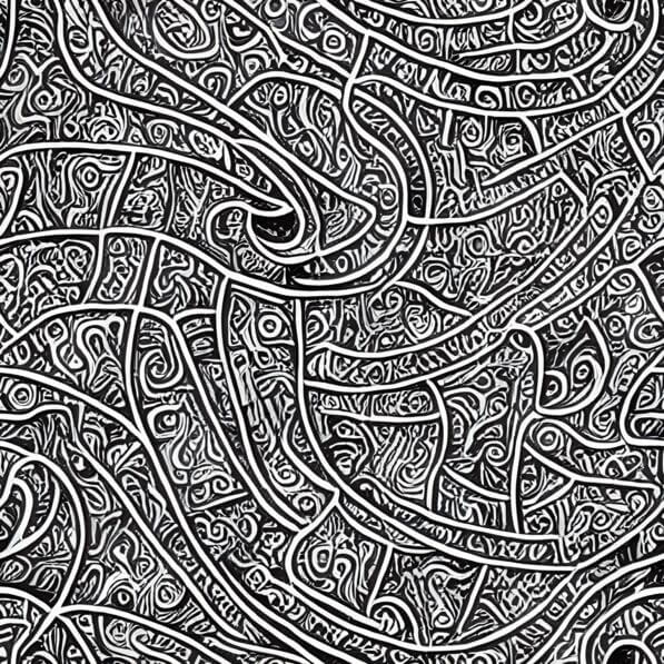 Download Black and White Swirl Seamless Pattern Patterns Online ...