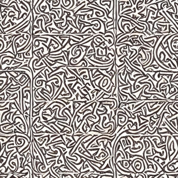 Download Seamless Arabic Calligraphy Pattern Patterns Online - Creative Fabrica