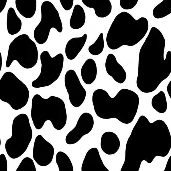 Download Black and White Cow Spots on White Background Patterns Online ...