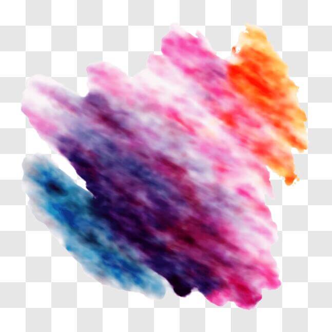 Download Colorful Paint Stain for Abstract Art PNGs Online - Creative ...
