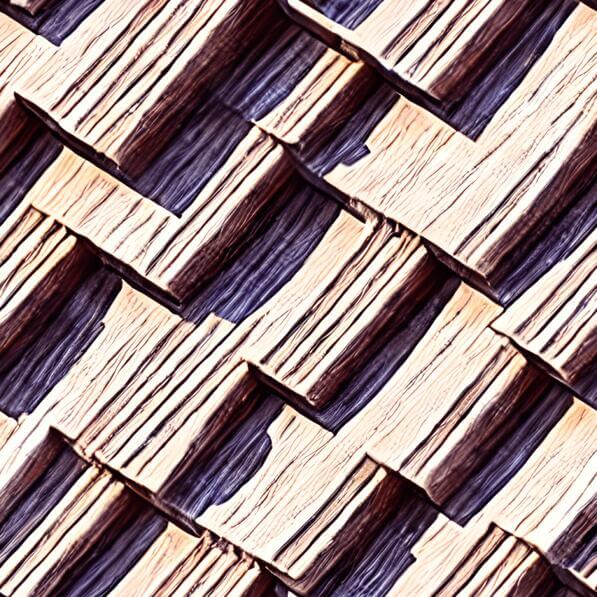 Download Close-up View of Shingled Roof Patterns Online - Creative Fabrica