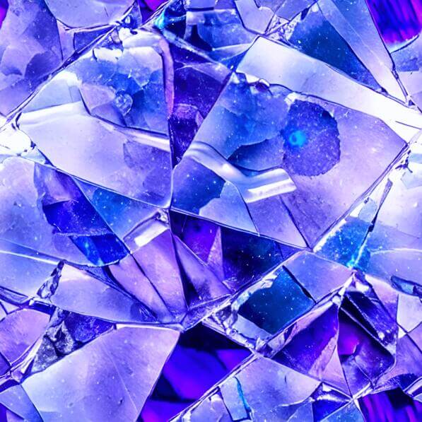 Download Abstract Blue and Purple Glass Mosaic with Randomly Scattered ...