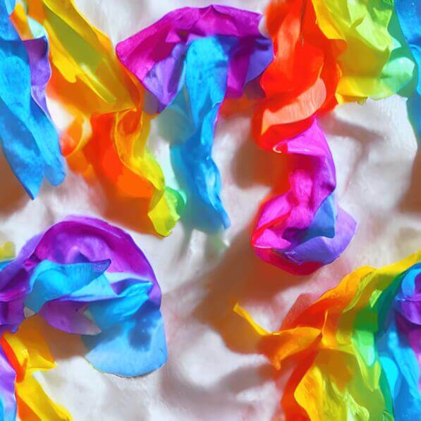 Download Colorful Tissue Papers on White Background Patterns Online ...
