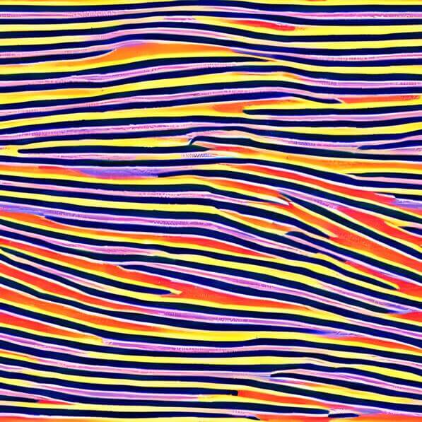 Download Abstract Striped Pattern with Yellow, Orange, and Blue Stripes Patterns Online ...