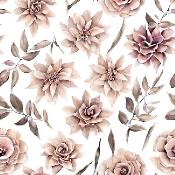 Download Seamless Pink and Brown Floral Pattern Patterns Online ...