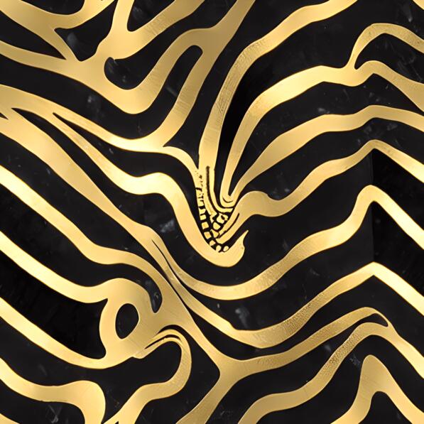 Download Black and Gold Zebra Print Pattern Background Patterns Online ...