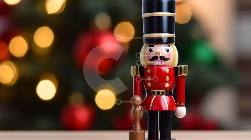 Nutcracker Toy - Holiday Decorations stock photo | Creative Fabrica