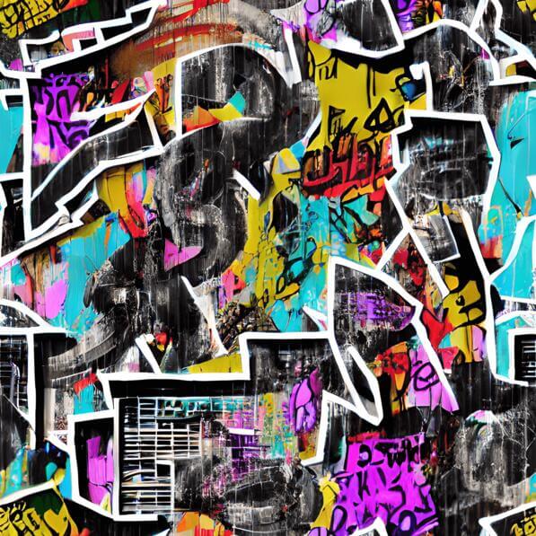 Download Colorful Graffiti Wall with Diverse Designs Patterns Online ...