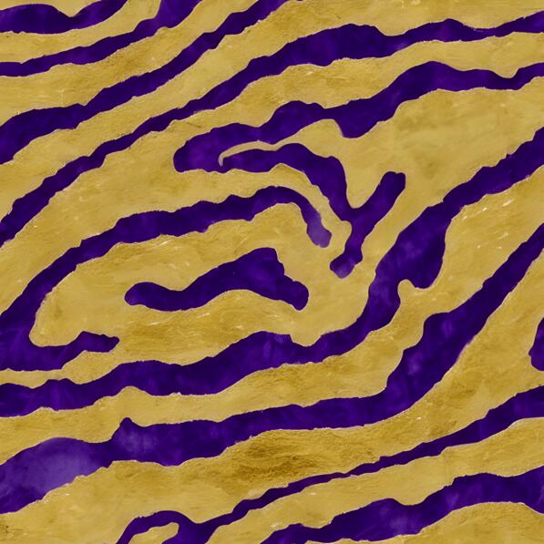 Download Purple and Gold Striped Tiger Skin Texture or Pattern Patterns ...