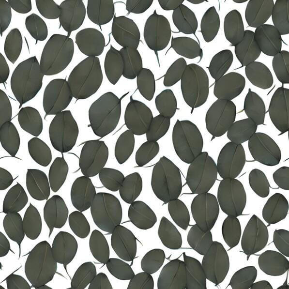 Download Black Leaves Scattered on White Background Patterns Online ...