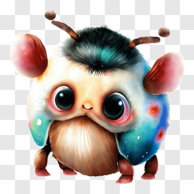 Download Cute Bug with Big Eyes and Long Legs PNGs Online - Creative ...