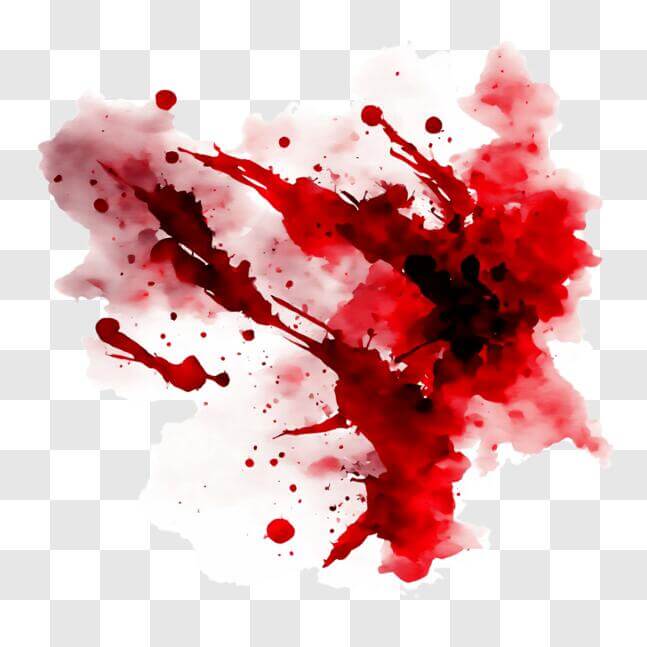 Download Red Map of New York City with Blood Splatters PNGs Online ...