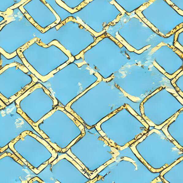 Download Abstract Blue and Gold Geometric Pattern Background Patterns ...