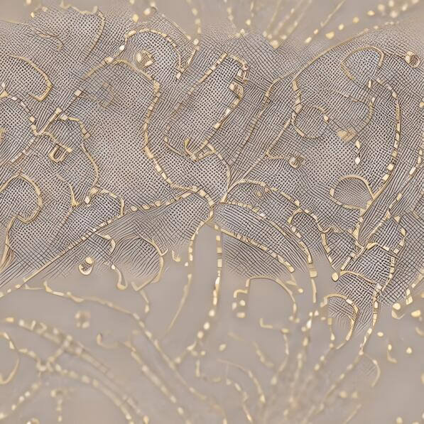 Download Beige Fabric with Gold-Toned Embroidery Patterns Online ...