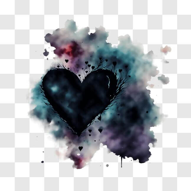 Black Heart PNG - Download Free & Premium Transparent Black Heart PNG ...
