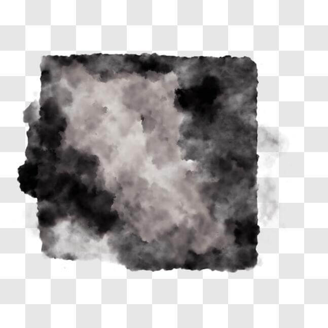 Download Abstract Black and White Paint Square PNGs Online - Creative ...