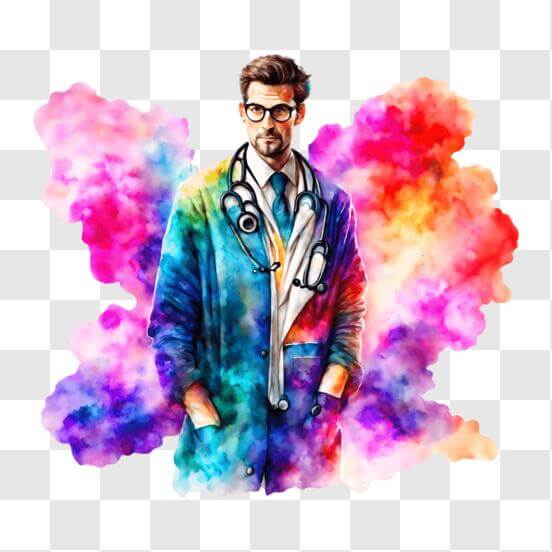 Download Colorful Doctor Who Fan Art - Dr. David Tennant, Jodie ...