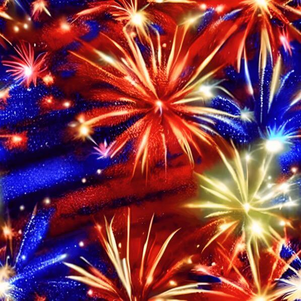Download 4th of July Fireworks Seamless Pattern Patterns Online ...