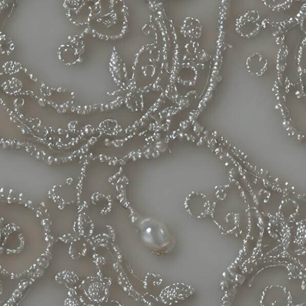 Download Close-Up of Intricately Beaded Jewelry with Pearls Patterns ...