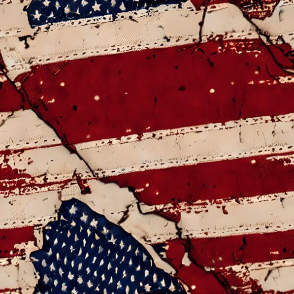 Download American Flag Wallpaper with Grungy Texture and Cracks ...