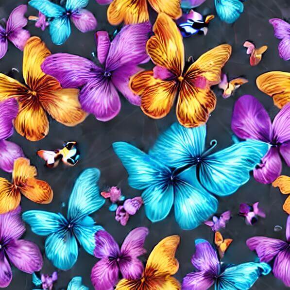 Download Colorful Butterfly Pattern Wallpaper Patterns Online ...