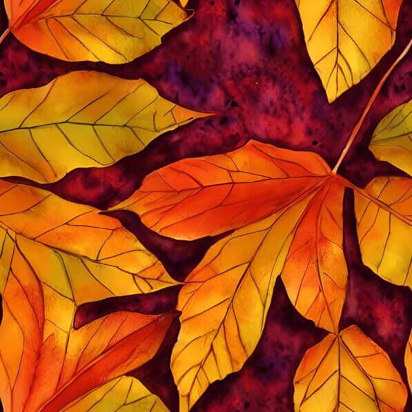 Download Autumn Leaves Seamless Pattern Background Patterns Online ...