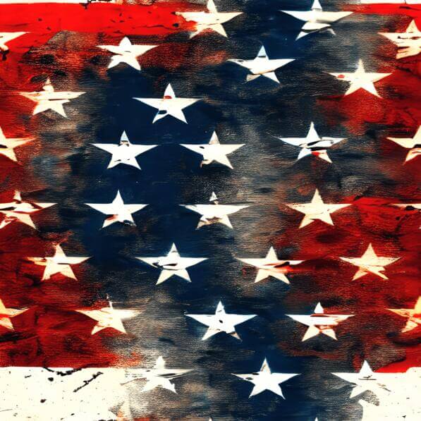 Download Colorful American Flag Painting Patterns Online - Creative Fabrica