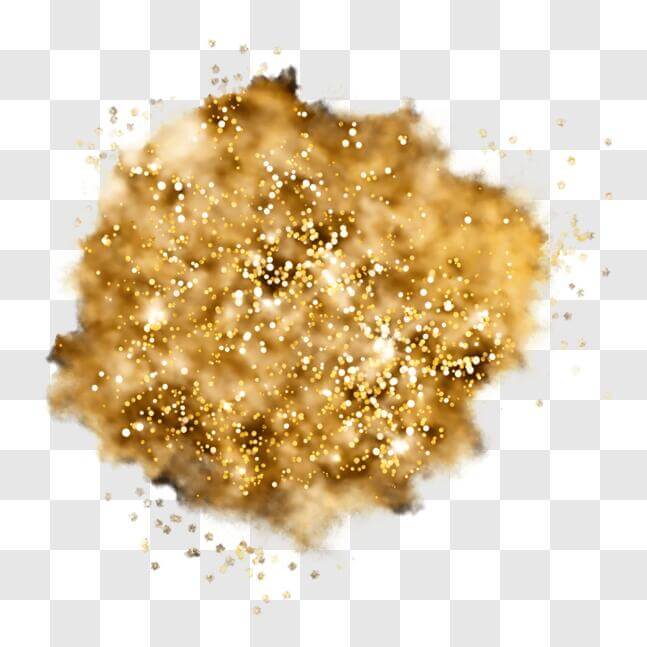 Download Gold Dust Explosion - Sparkle and Shine PNGs Online - Creative ...