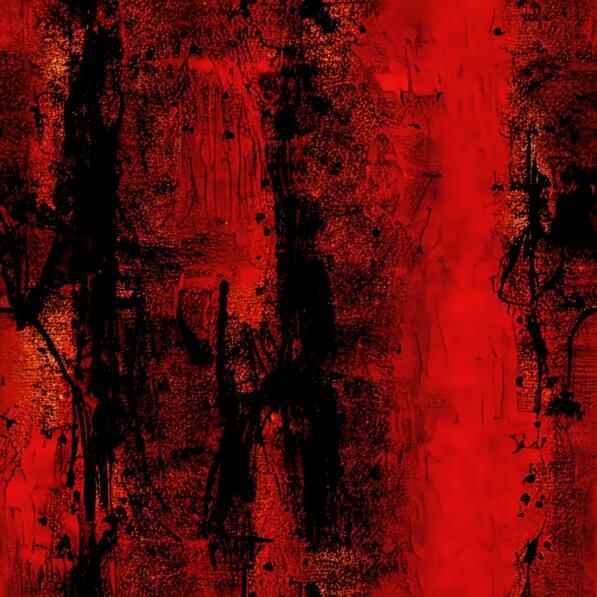 Download Abstract Red and Black Painting with Multiple Brush Strokes ...