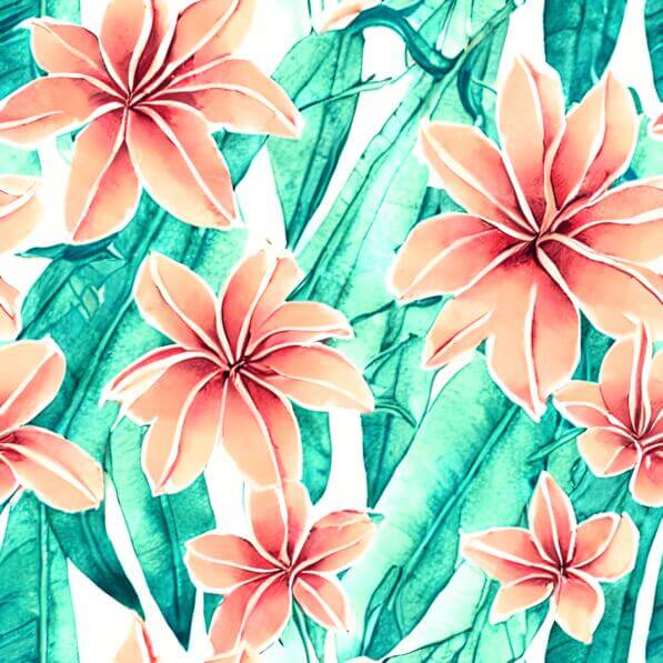 Download Seamless Pink Flower Pattern for Interior Design Patterns ...