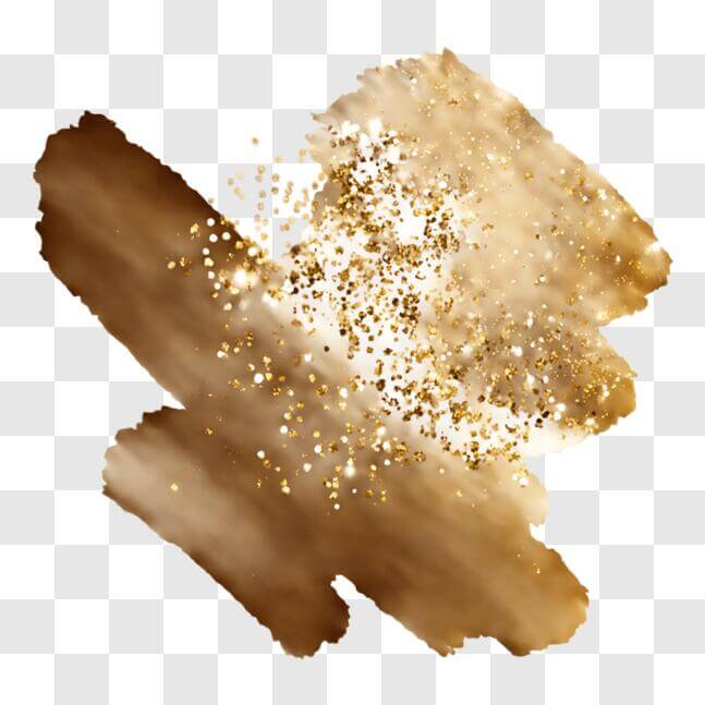 Download Abstract Brown and Gold Paint Splash Background PNGs Online ...