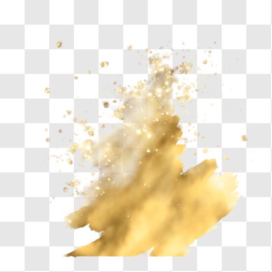Download Gold Splash of Paint Abstract Background PNGs Online ...
