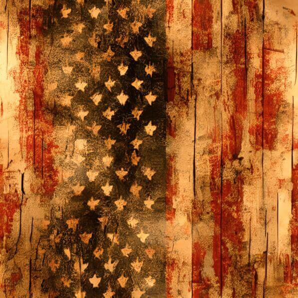Download Old-Fashioned American Flag on Wooden Background Patterns ...