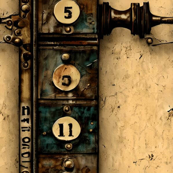 Download Vintage Clock with Functioning Buttons Patterns Online ...