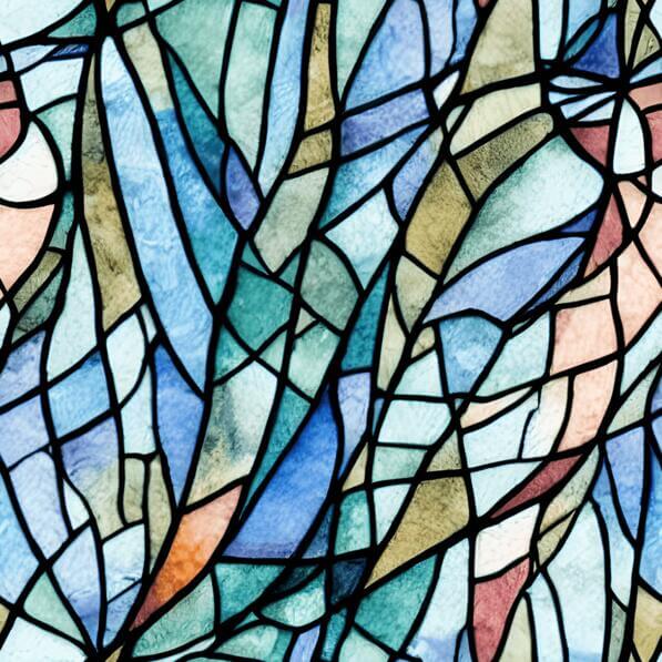 Download Close-up of Abstract Stained Glass Pattern Patterns Online ...