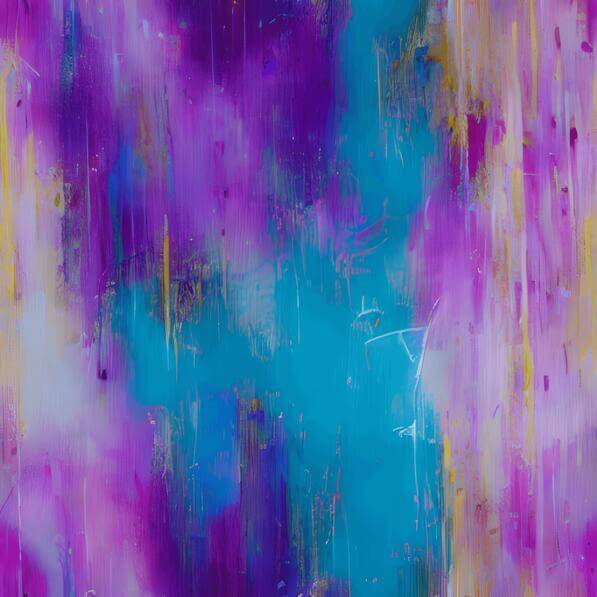Download Abstract Painting with Purple, Blue, and Yellow Colors ...