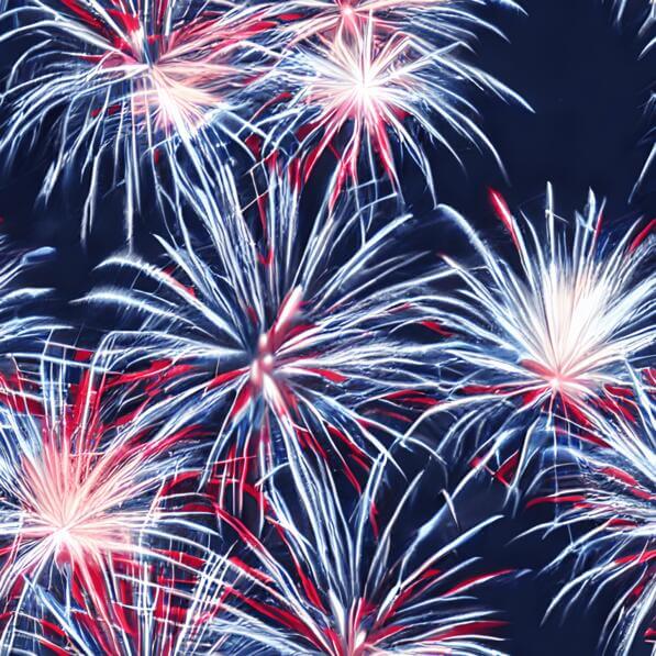 Download Colorful Fireworks Display in the Night Sky Patterns Online ...