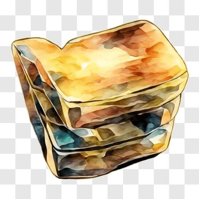 Download Colorful Stack of Folders Illustration PNGs Online - Creative ...