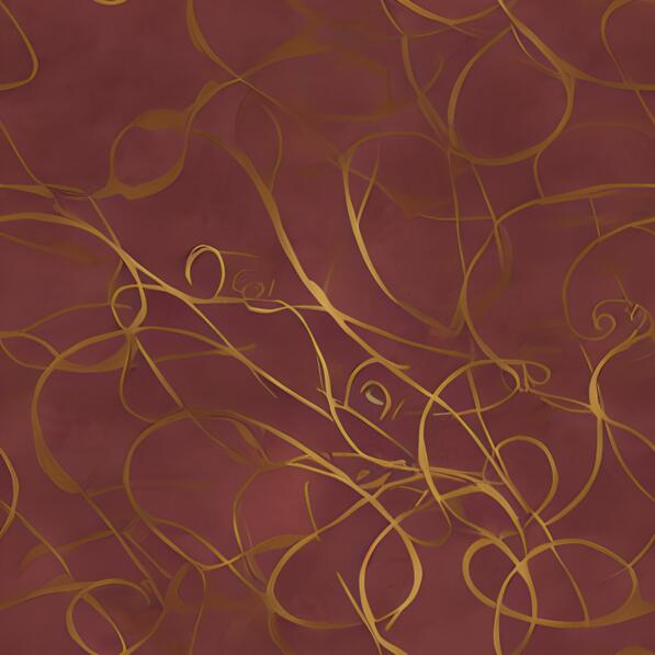Download Abstract Maroon Background with Swirls and Gold Lines Patterns ...