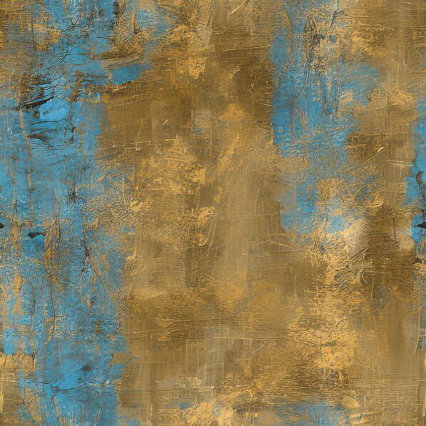Download Abstract Painting with Blue and Brown Tones Patterns Online ...