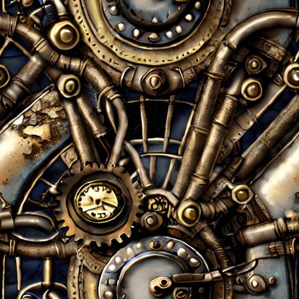 Download Steampunk Clockwork Artwork with Moving Gears and Clocks ...